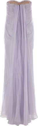 Alexander McQueen Bustier Dress - Purple