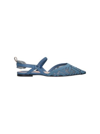 Fendi Slingback Flats Colibr&igrave; Lite