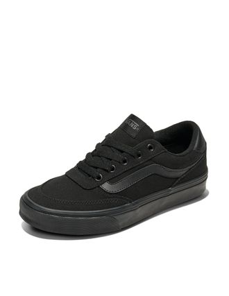 Vans Damen Brooklyn Ls Sneaker, Canvas Black/Black, 42.5 EU