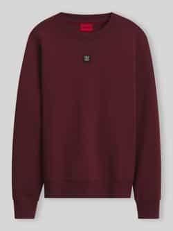 HUGO BOSS Sweatshirt mit Logo-Patch Modell Dettil