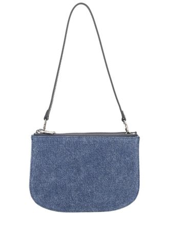 Diesel Womens 1dr Twin Bag Denim Cotton Cow Leather Shoulder