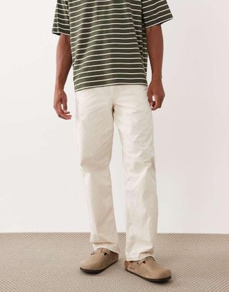Polo Ralph Lauren Pantalon large - Cr&egrave;me-Blanc
