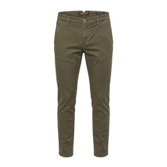 Jacob Cohen Pantalon Bobby Levantina coupe ajust&eacute;e - Homme - Pantalons - Vert - Taille: W34
