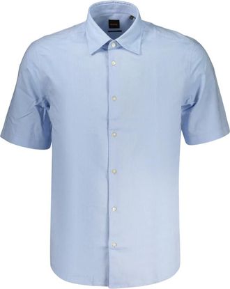 HUGO BOSS Homme, Chemises, Bleu, Taille: XL Chemise &agrave; manches courtes