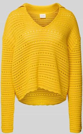 Closed Pullover mit Lochstickerei