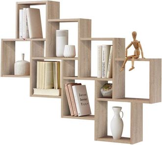 Paris Prix Paris Prix - tagère Murale Design Riolo 120cm Naturel