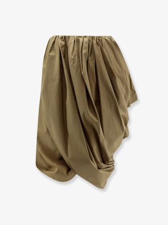 Chlo&eacute; Draped cotton skirt - CHLOE - gender_Woman