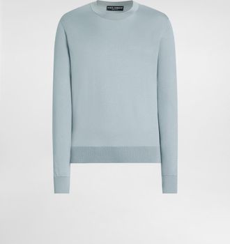 Dolce & Gabbana Silk Pullover - Mann Strickwaren Multicolor 54