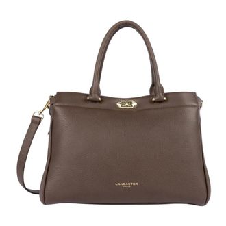 Lancaster Femme, Sacs, Brun, Taille: ONE Size Mademoiselle Romy Sac &agrave; main marron