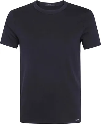 Tom Ford Homme, Tops, Noir, Taille: S T-Chemises
