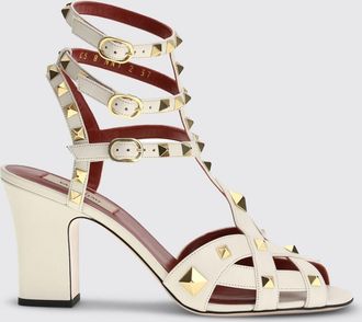 Valentino Garavani Sandales &agrave; Talons VALENTINO GARAVANI Femme couleur Ivoir
