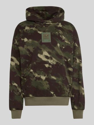 adidas Originals Relaxed Fit Hoodie aus reiner Baumwolle Modell CAMO