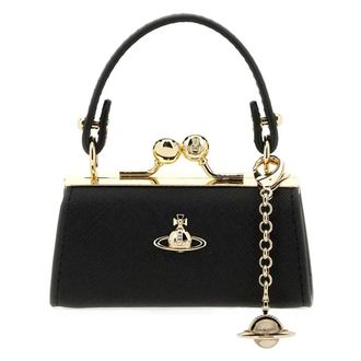 Vivienne Westwood unisex, Sacs, Noir, Taille: ONE Size Doll Orb-Plaque