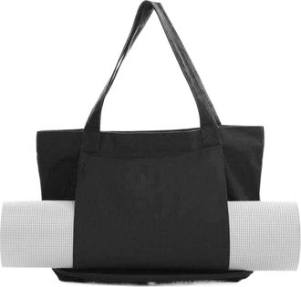 Generic Yogataschen f&uuml;r Damen, Yogatasche mit Yogamattenhalter, Yogatasche, Leinentasche f&uuml;r Yogamatte mit gro&szlig;em Fassungsverm&ouml;gen, wasserdichte Tragetasche f