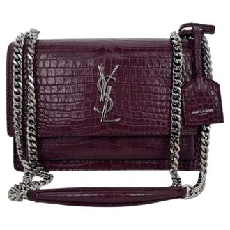 Saint Laurent Pre-owned Medium Sunset Shoulder Bag - - Pre-owned - Damen - Lila - ONE SIZE