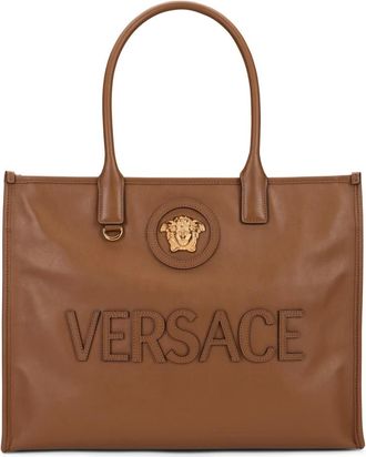 Versace Femme, Sacs, Brun, Taille: ONE Size Tote Bag