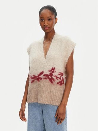 Munthe Pullover Purulia 252160125272 Beige Loose Fit