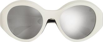 Moncler Lunettes de soleil rondes Futuro