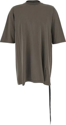 Rick Owens Homme, Tops, Gris, Taille: L T-Shirt Jumbo SS T