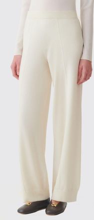 Fabiana Filippi Strickhose mit geradem Bein aus Wolle, Seide und Kaschmir