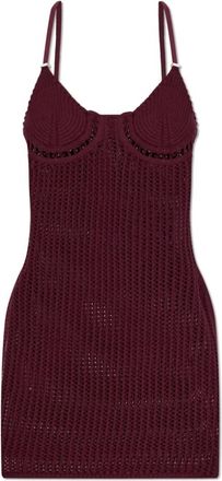 The Attico Femme, Robes, Rouge, Taille: 34 FR Il Primo Bagno Mini Dress