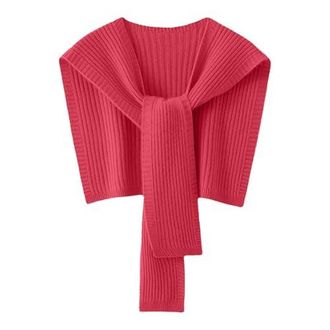 Generic Neckerchief Catégorie Accessoires polyvalents Pull Châle enveloppe élégant pour châles tricotés et écharpes capes dépaule parfait et vacances (Red, On