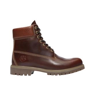 Timberland Homme, Chaussures, Brun, Taille: 43 1/2 EU Bottine imperm&eacute;able Premium &agrave; lacets de 15,2 cm