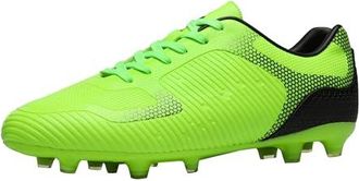 Dream Pairs Chaussures à Crampons de Football pour Hommes Durable Crampons Légère et Résistante,Size 43,Néon/Vert/Noir,SUPERFLIGHT-2