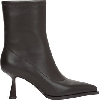 Estro & Luminara Femme, Chaussures, Brun, Taille: 40 EU Bottines &agrave; Talon Entonnoir