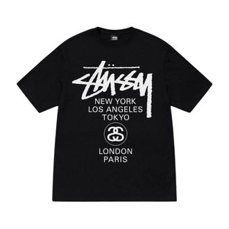 St&uuml;ssy T-Shirts - - Tops - Herren - Schwarzk - S