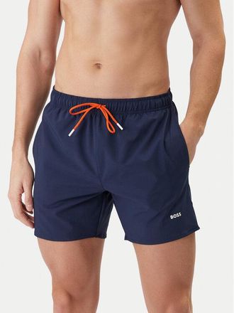 HUGO BOSS Badeshorts Tio 50491601 Dunkelblau Regular Fit