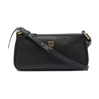 Pinko Rechteckige Ledertasche - - Bags - Damen - Schwarzk - ONE SIZE