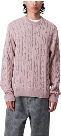 Carhartt Work in Progress Homme, Pulls, Rose, Taille: L Pull Carter Rose Brume