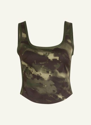 adidas Originals Adidas Originals Camo Corset Hemd weiss