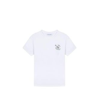 Maison Labiche T-shirt Popincourt &agrave; broderie en coton