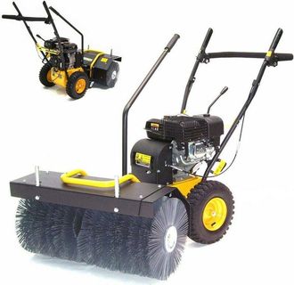 Apex Kehrmaschine 700mm Motorbesen Schneeschild Schneeschieber Kehrbesen Laubsammler