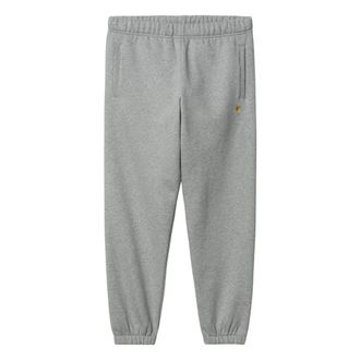 Carhartt Work in Progress Homme, Pantalons, Gris, Taille: S Chase Sweat Pant - Pantalon de jogging confortable et &eacute;l&eacute;gant