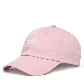 Tommy Hilfiger Cap Tommy Hilfiger Scri AW0AW18358 Rosa