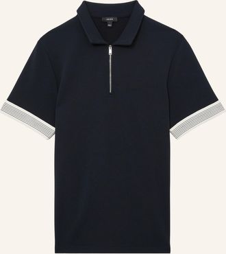 Reiss Reiss Piqu&eacute;-Poloshirt Bruno blau