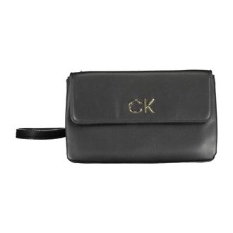 Calvin Klein Femme, Sacs, Noir, Taille: ONE Size Re-Lock Double Xbody With Flap
