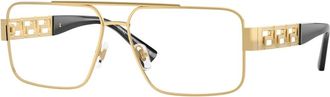 Versace Homme, Accessoires, Jaune, Taille: 56 MM Ve1308 Optical Frame