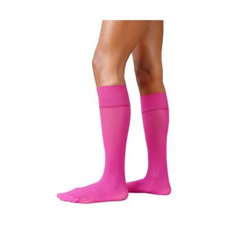 Swedish Stockings Femme, Sous-v&ecirc;tements, Rose, Taille: ONE Size Elin Knee Socks