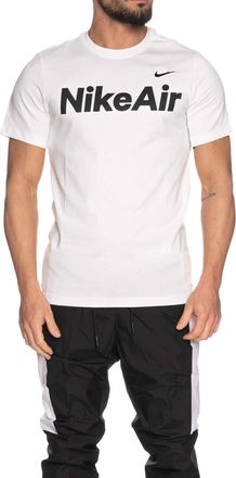 Nike Nike Herren T-Shirt M NSW AIR SS Tee, White/(Black), XL, CK2232