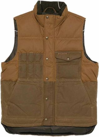 Filson Pull Col Roul&eacute; - Marron