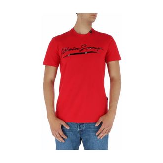 Plein Sport Signature TShirt - - Sport - Herren - Rot - L