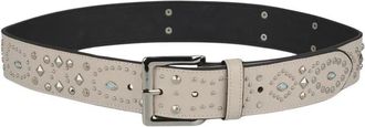 Alma En Pena Nieten G&uuml;rtel - - Accessories - Damen - Wei&szlig; - M