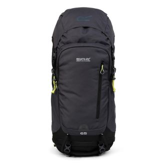 Regatta Herren Highton V2 65L Backpack Rucks&auml;cke, Black/Sealgr, 65 litres