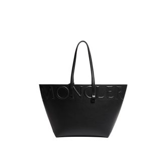 Moncler Moncler Very Small Tote Bag, Women, Black, Size: One Size