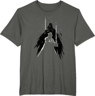 Star Wars Obi-Wan Kenobi Dual Silhouette Vader And Kenobi T-Shirt