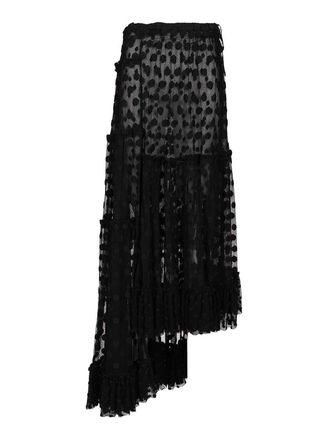 Dries Van Noten Jupe Longue - Noir